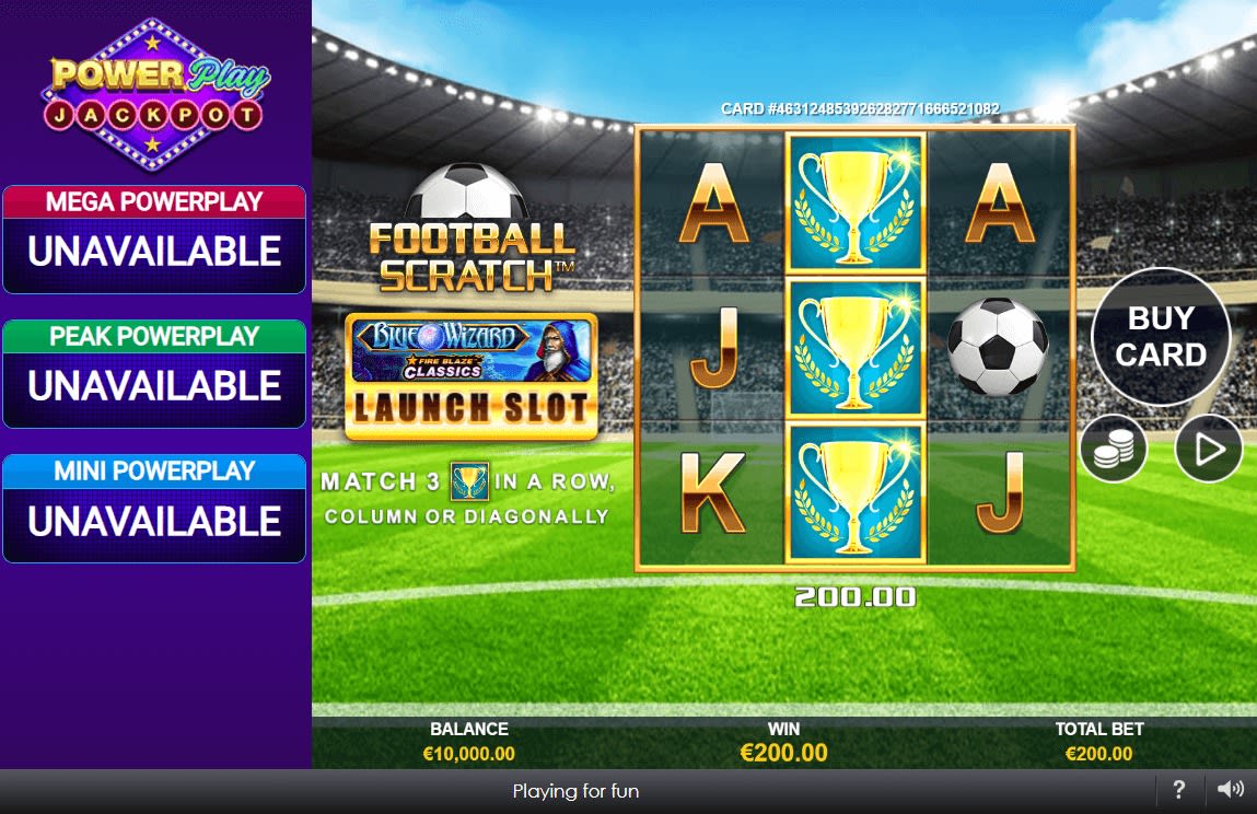 Play Football Scratch for Real Money or for Fun with no deposit ...