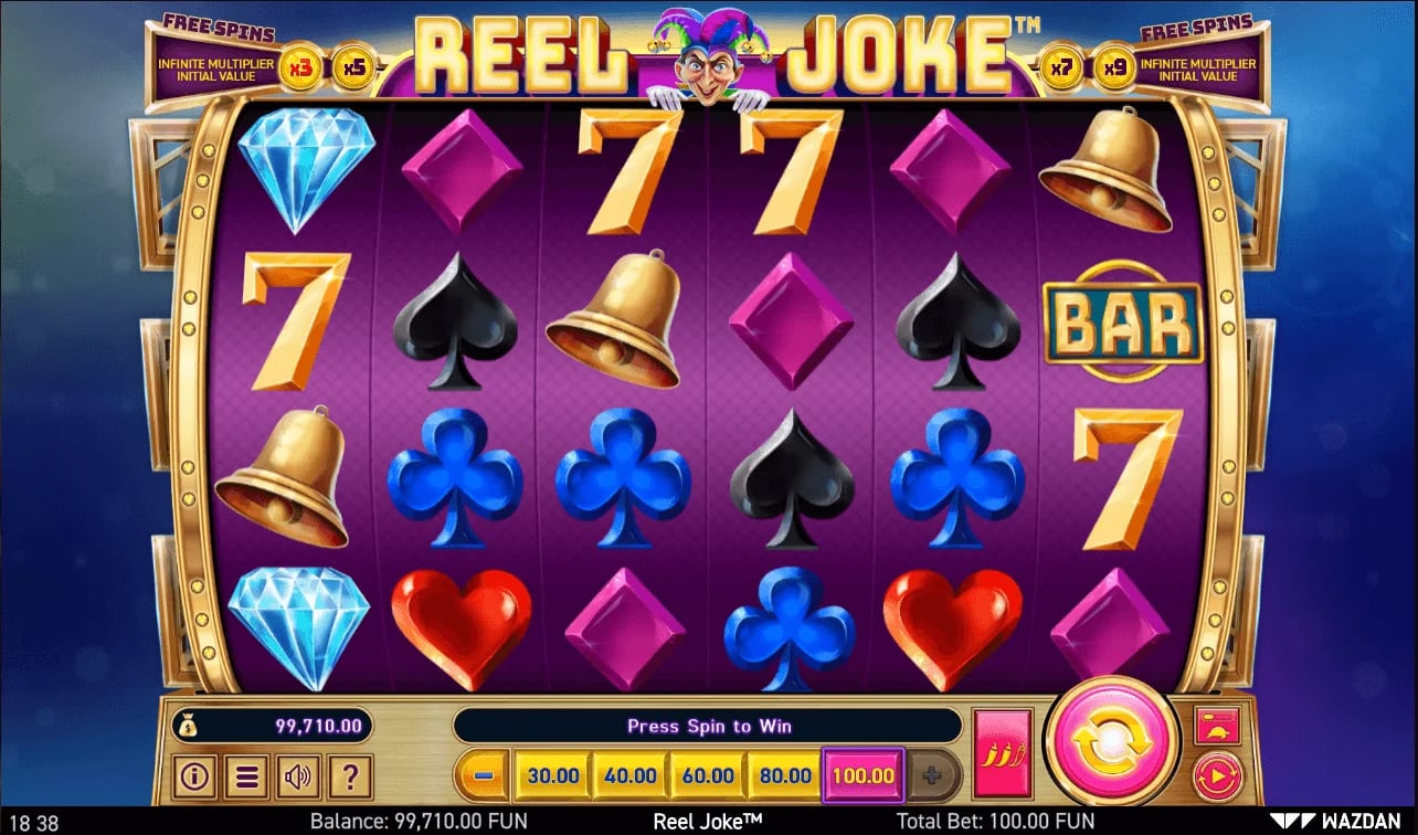 Play Slots Reel Joke for Real Money or for Fun with no deposit ...