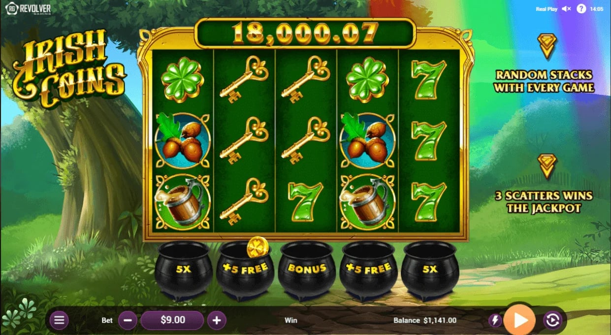Slot Machine Irish Coins Play Online for Free | Playfortuna Free Slots