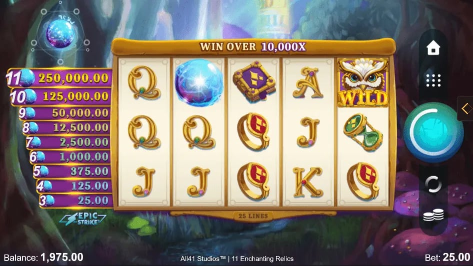 Slot Machine 11 Enchanting Relics Play Online for Free | Playfortuna ...