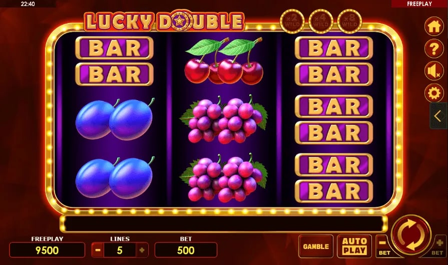 Free Play Lucky Double Slots Game - Online Casino Slot | Playfortuna