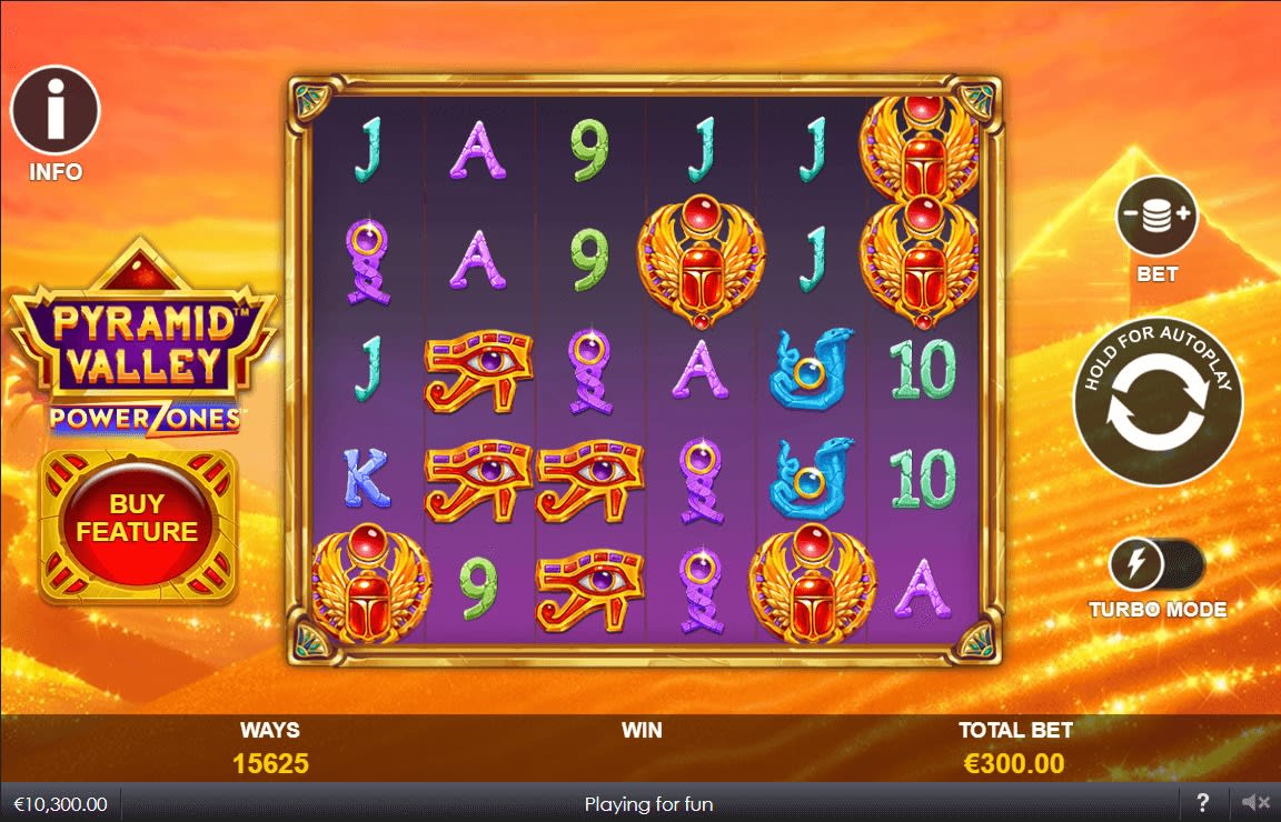 Slot Machine Pyramid Valley™: Power Zones™ Play Online for Free ...