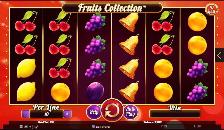 Slot Machine Fruits Collection - 10 Lines Play Online for Free ...