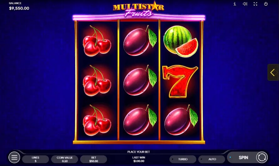 Play Slots Multistar Fruits for Real Money or for Fun with no deposit ...