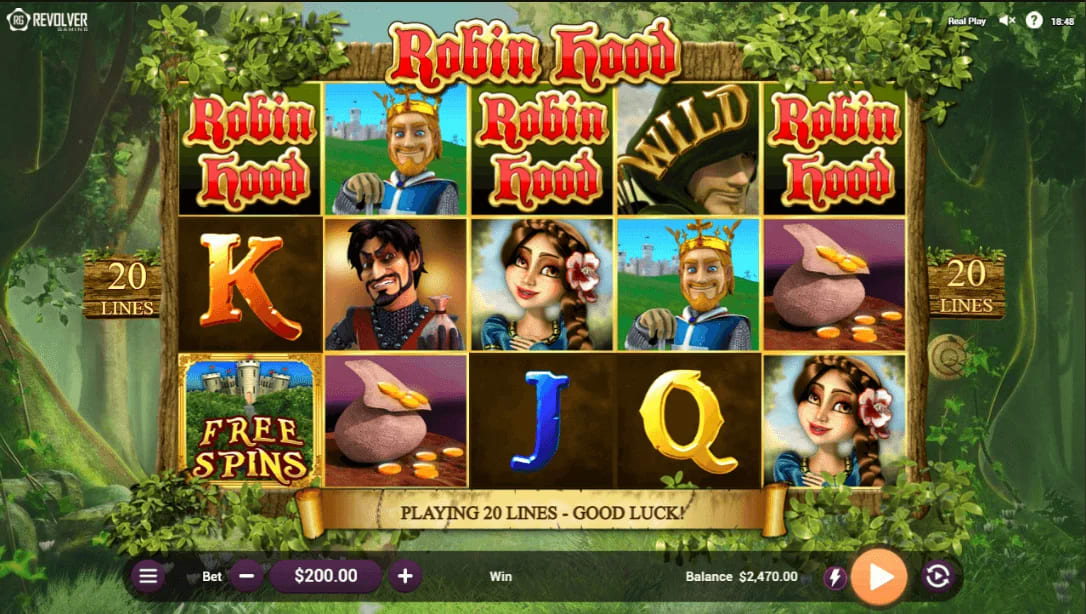 Free Play Robin Hood Slots Game - Online Casino Slot | Playfortuna