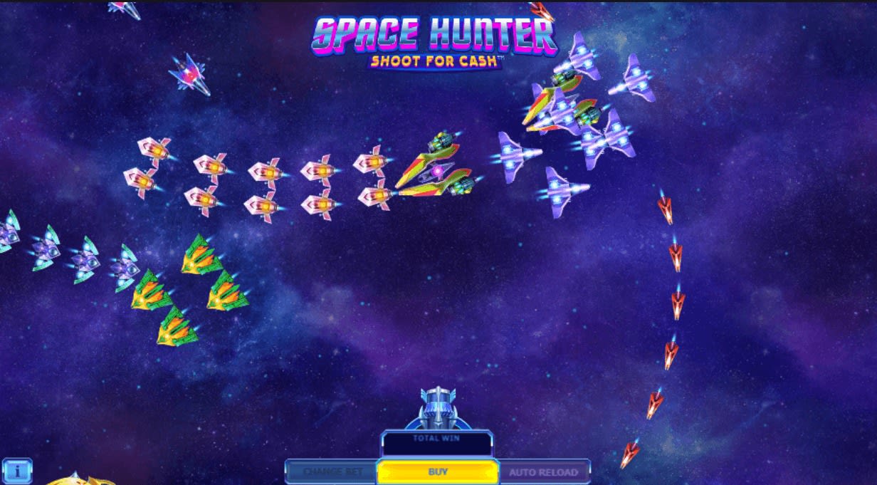 Play Space Hunter: Shoot for Cash™ for Real Money or for Fun with no ...