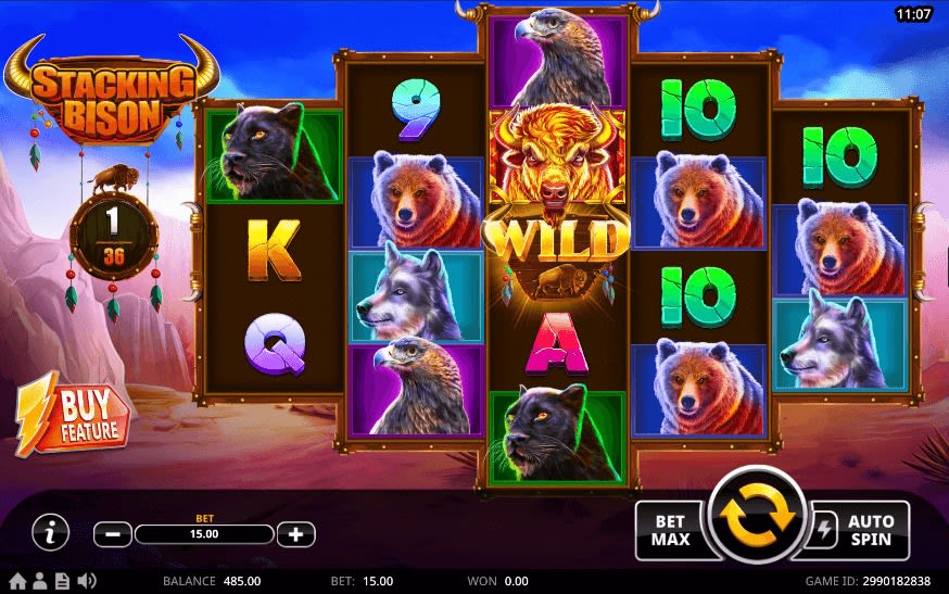 Free Play Stacking Bison Slots Game - Online Casino Slot | Playfortuna