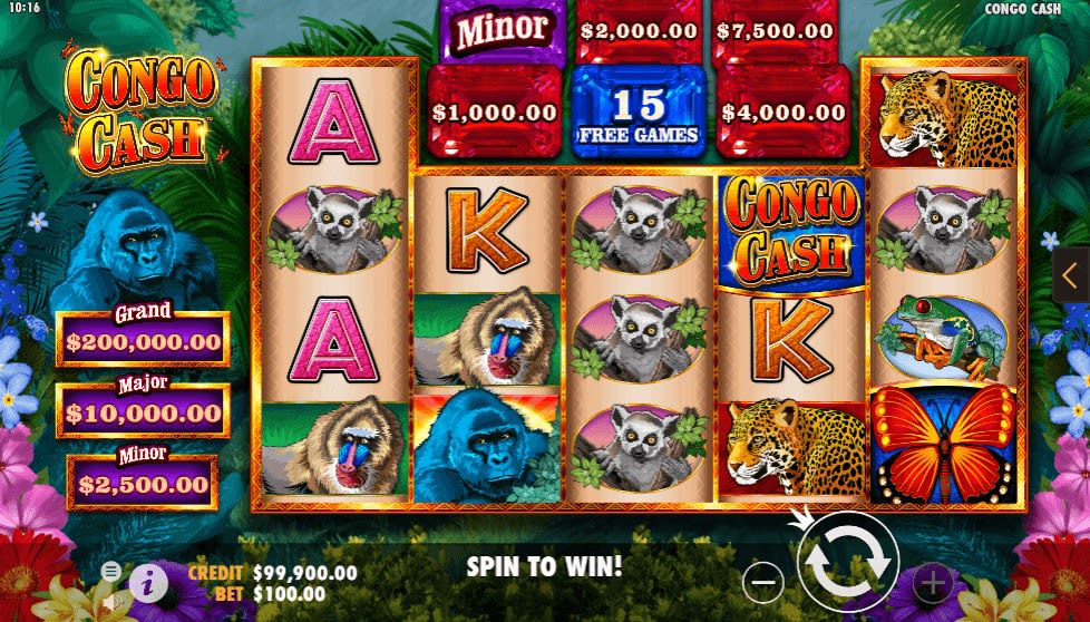 Congo Cash™ Free Slot Machines in Online Casinos Playfortuna | Play ...