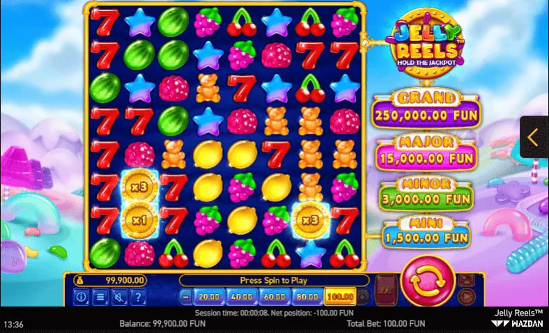 Free Play Jelly Reels Slots Game - Online Casino Slot | Playfortuna