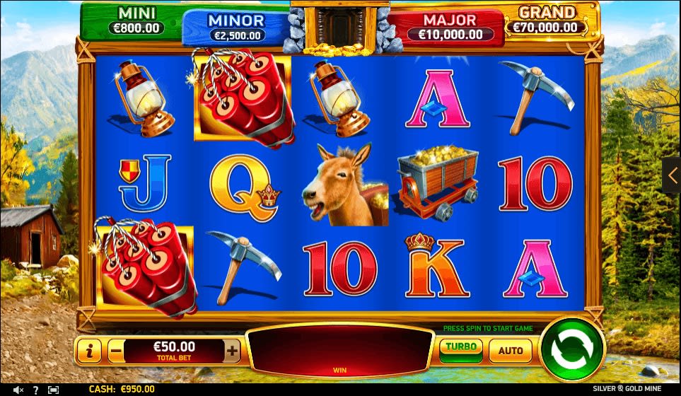 Slot Machine Silver & Gold Mine Play Online for Free | Playfortuna Free ...