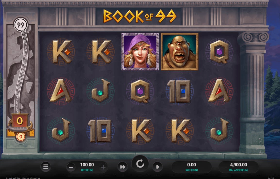 Slot Machine Book Of 99 Play Online for Free | Playfortuna Free Slots