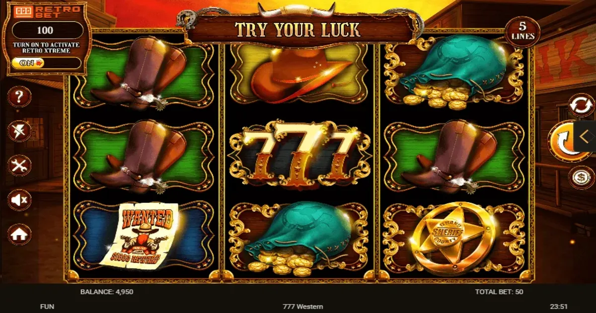 777 Western Free Slot Machines in Online Casinos Playfortuna | Play ...