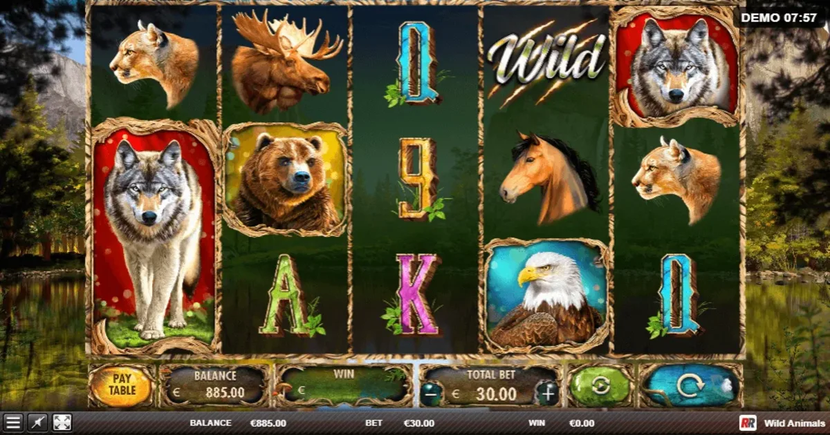 Wild Animals Free Slot Machines in Online Casinos Playfortuna | Play ...