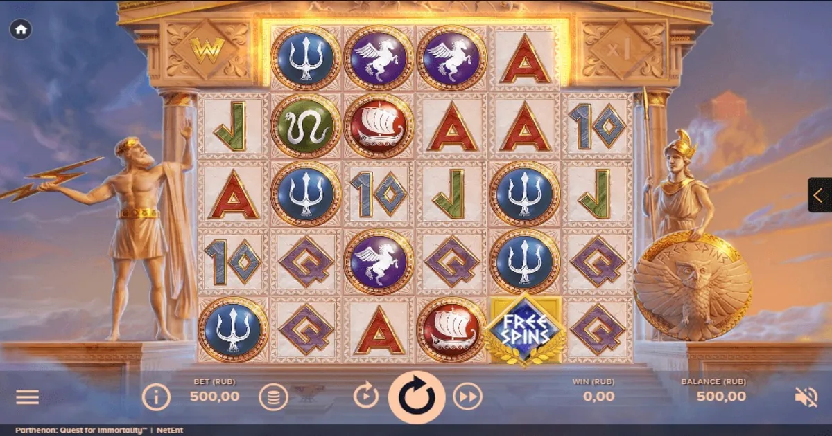 Free Play Parthenon: Quest for Immortality™ Slots Game - Online Casino ...