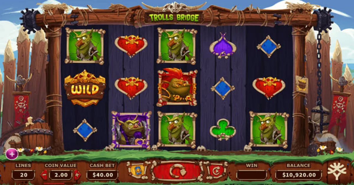 Slot Machine Trolls Bridge Play Online for Free | Playfortuna Free Slots