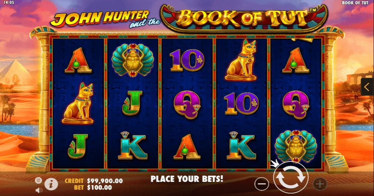 Slot Machine John Hunter and the Book of Tut™ Play Online for Free ...