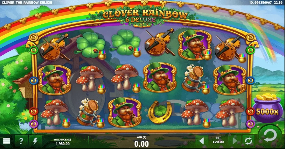 Slot Clover the Rainbow Deluxe Play Free Games Online without ...