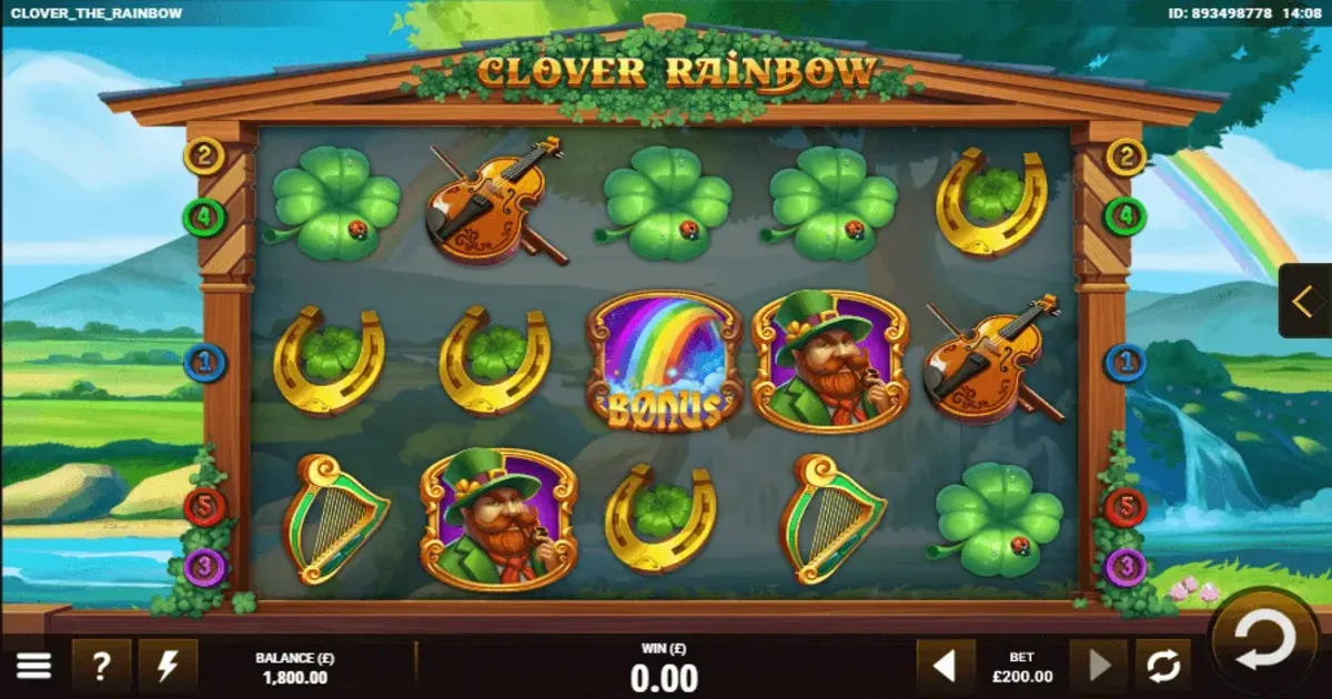 Slot Machine Clover the Rainbow Play Online for Free | Playfortuna Free ...