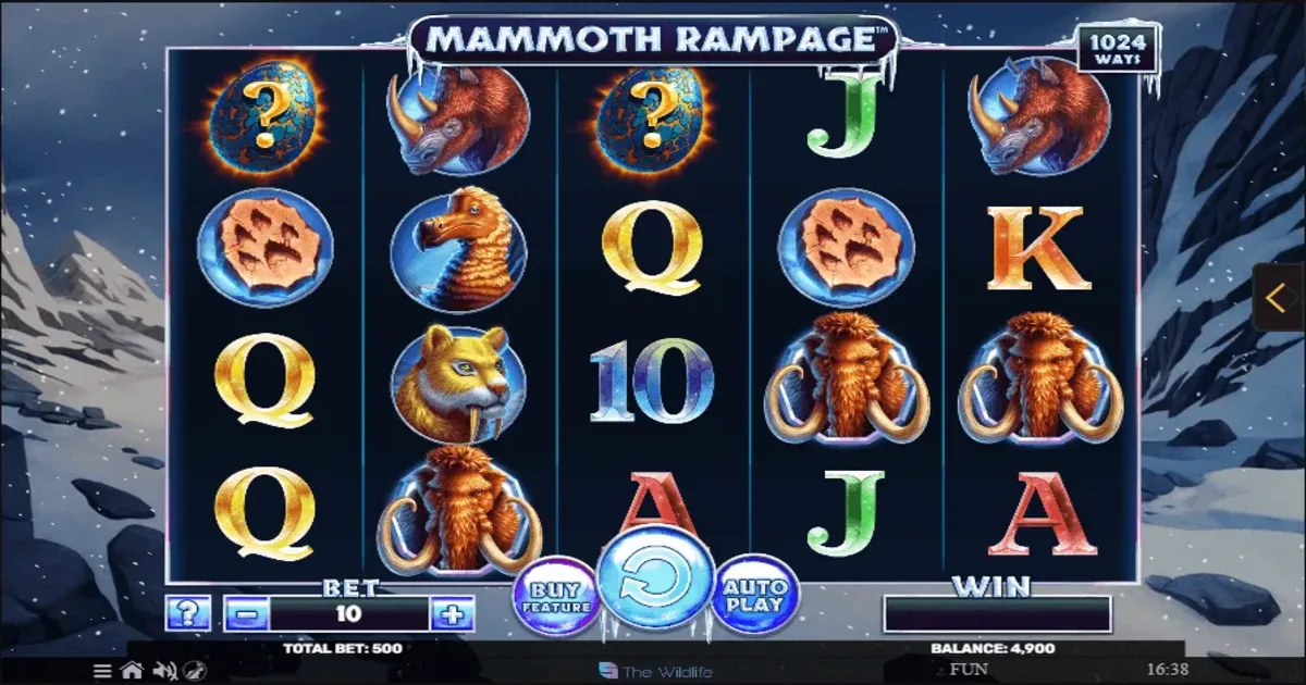 Mammoth Rampage Free Slot Machines in Online Casinos Playfortuna | Play ...