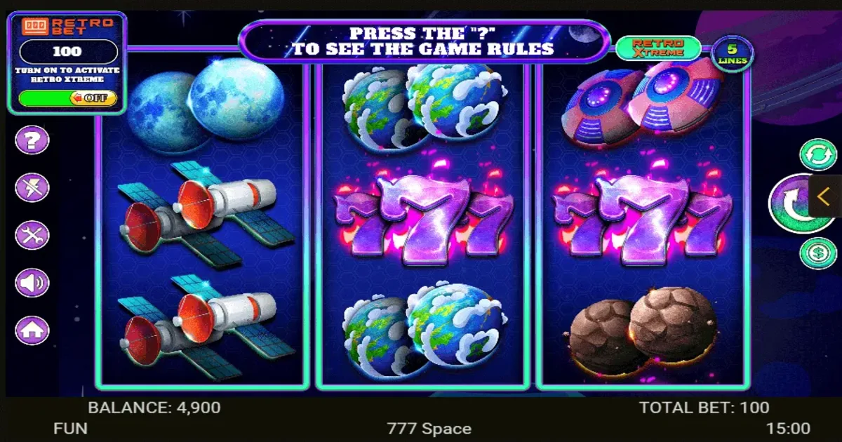 Free Play 777 Space Slots Game - Online Casino Slot | Playfortuna