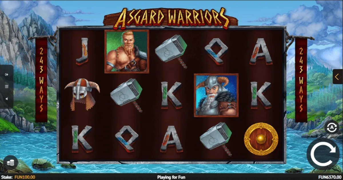 Free Play Asgard Warriors Slots Game - Online Casino Slot | Playfortuna