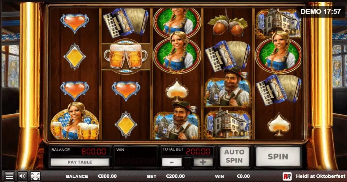 Slot Machine Heidi at Oktoberfest Play Online for Free | Playfortuna ...
