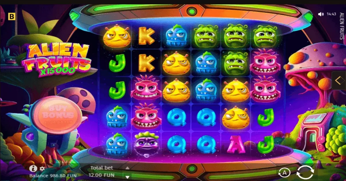 Slot Alien Fruits Play Free Games Online without Downloading | Playfortuna