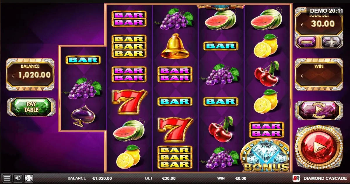 Slot Machine Diamond Cascade Play Online for Free | Playfortuna Free Slots